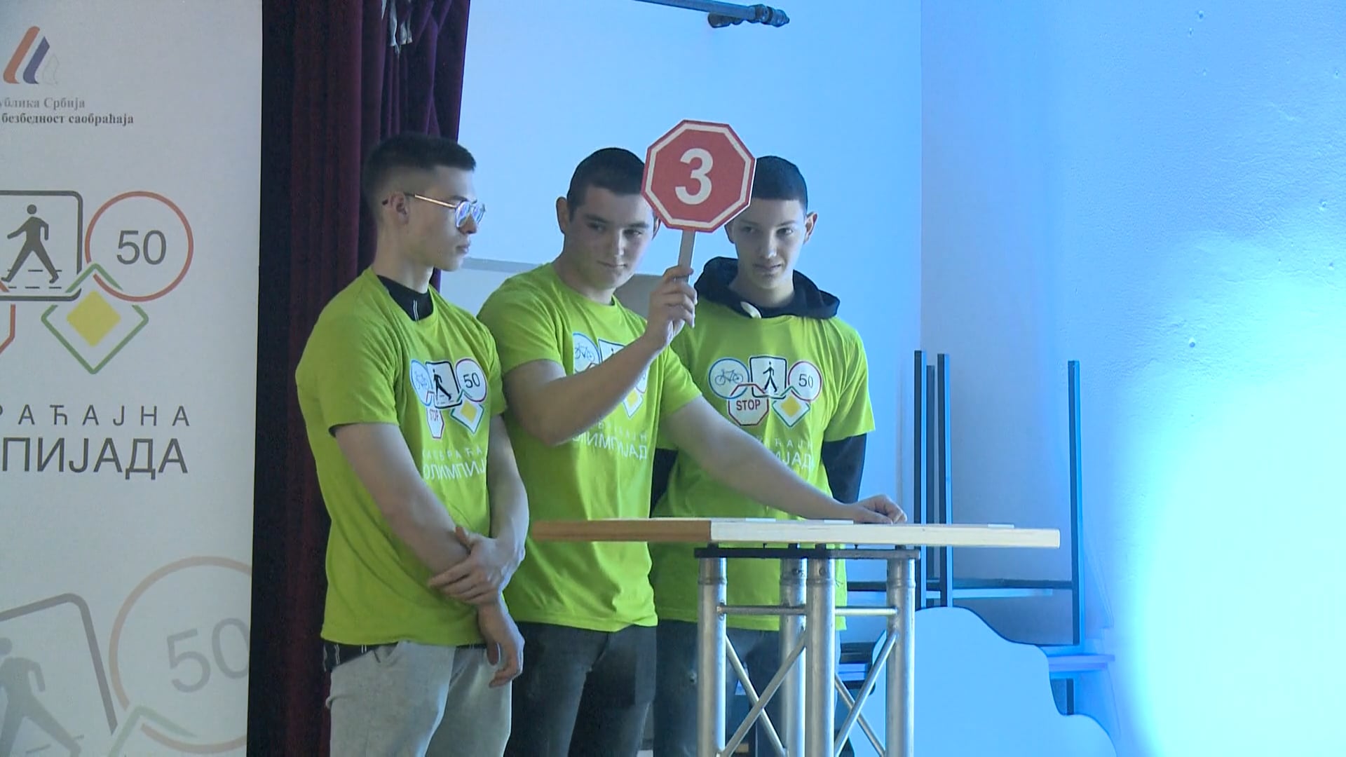 Saobraćajna olimpijada između učenika Tehničke škole i gimnazije ...