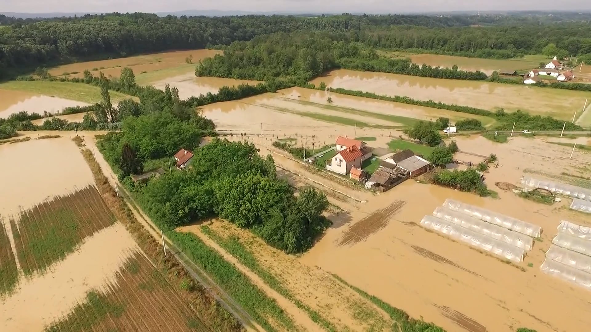 Usled jakih kiša došlo do izlivanja reka u opštini Ub - RTV City UB